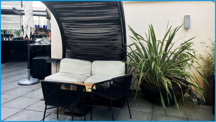 ? La terraza del Palacio de Cibeles, una azotea monumental.